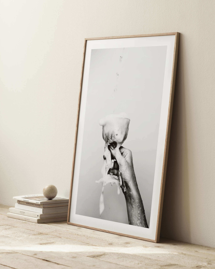 Champagne Overflow by artist Rami Hanna | Photo Art | Moutife